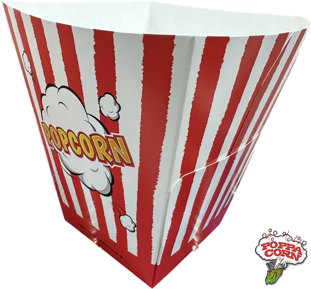 130oz Square Popcorn Bucket All New Design 100% Biodegradable - 200 ...