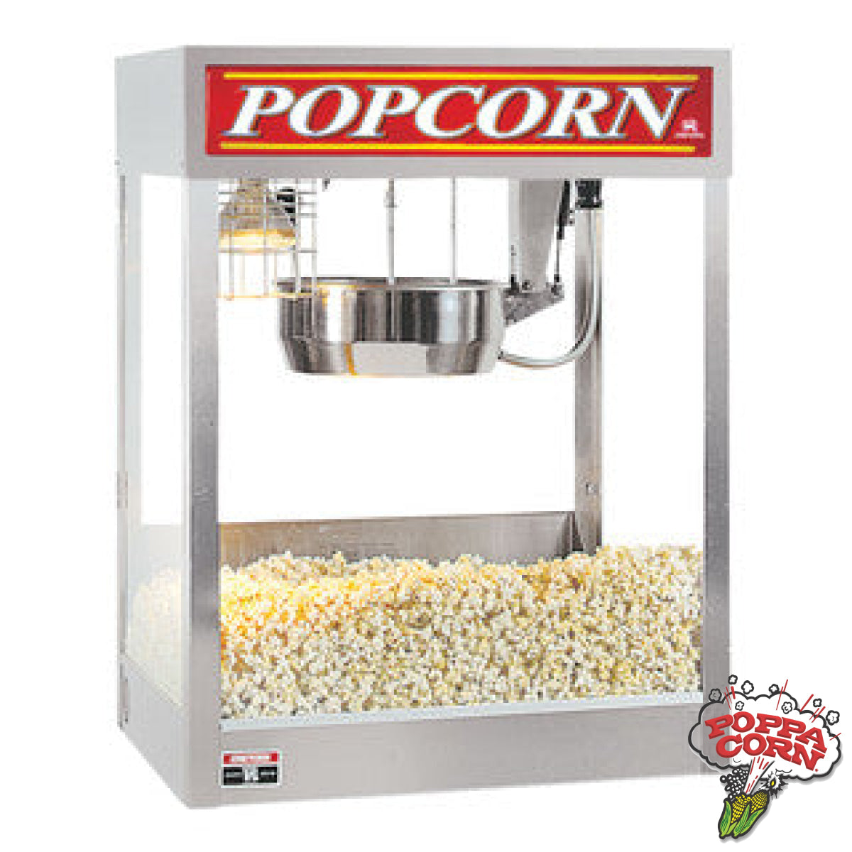 Machine à pop-corn modèle comptoir de 454 g (16 oz) - Poppa Corn Corp