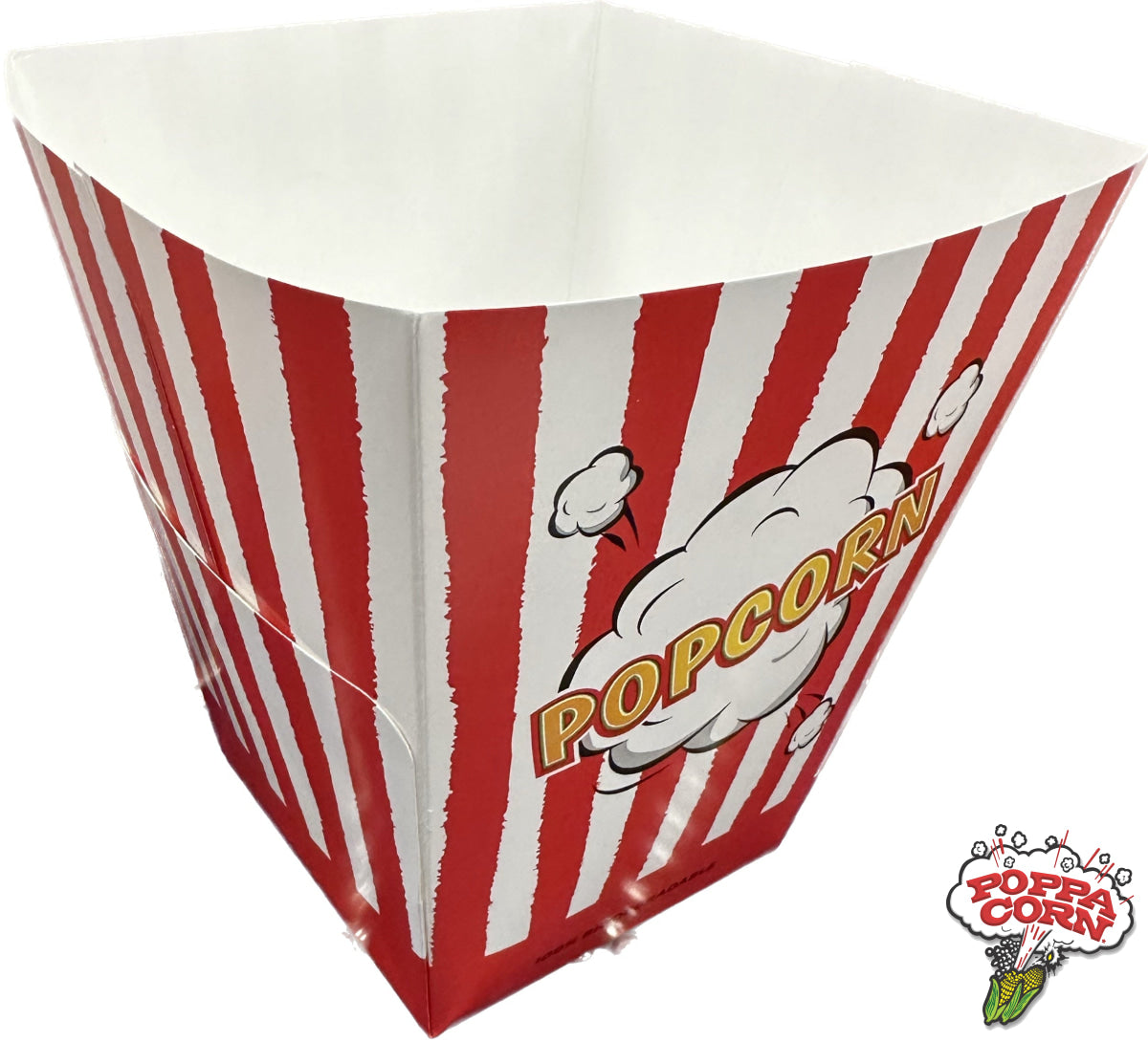 85oz Square Popcorn Bucket All New Design 100% Biodegradable - 200/case ...
