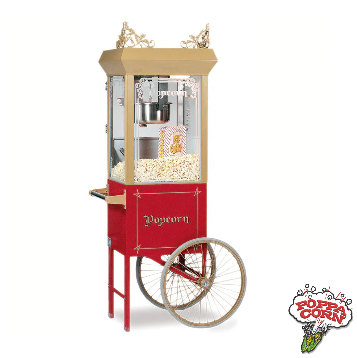 Antique Deluxe 60 Special Popcorn Machine - GM2660GT | Poppa Corn Corp