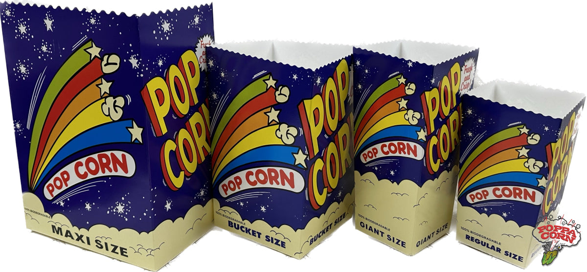 Blue Square Buckets - 200/case - "Bucket Size" (100oz) - BOX011 - 100% ...