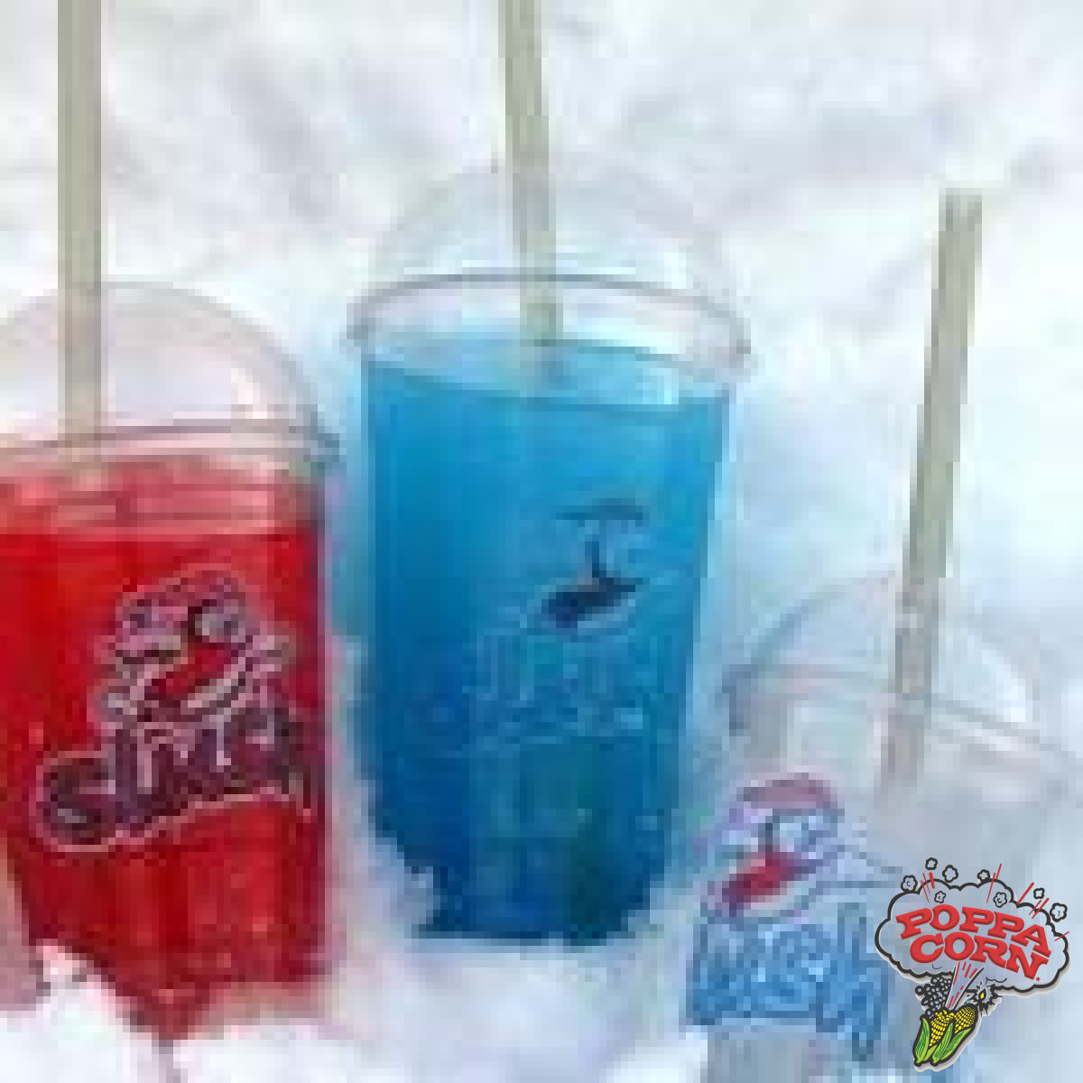 CUPKIT16OZSLUSH - Mr. Freeze Slush Cupkit - 16oz | Poppa Corn Corp