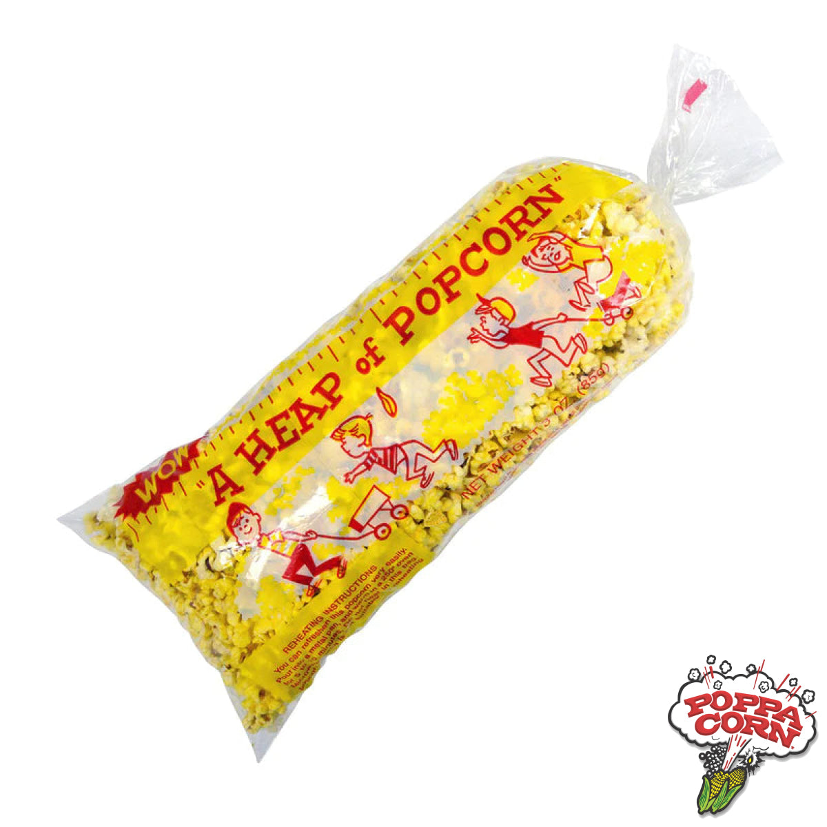 HEAP O POPCORN BAGS 28 OZ - GM2532 | Poppa Corn Corp