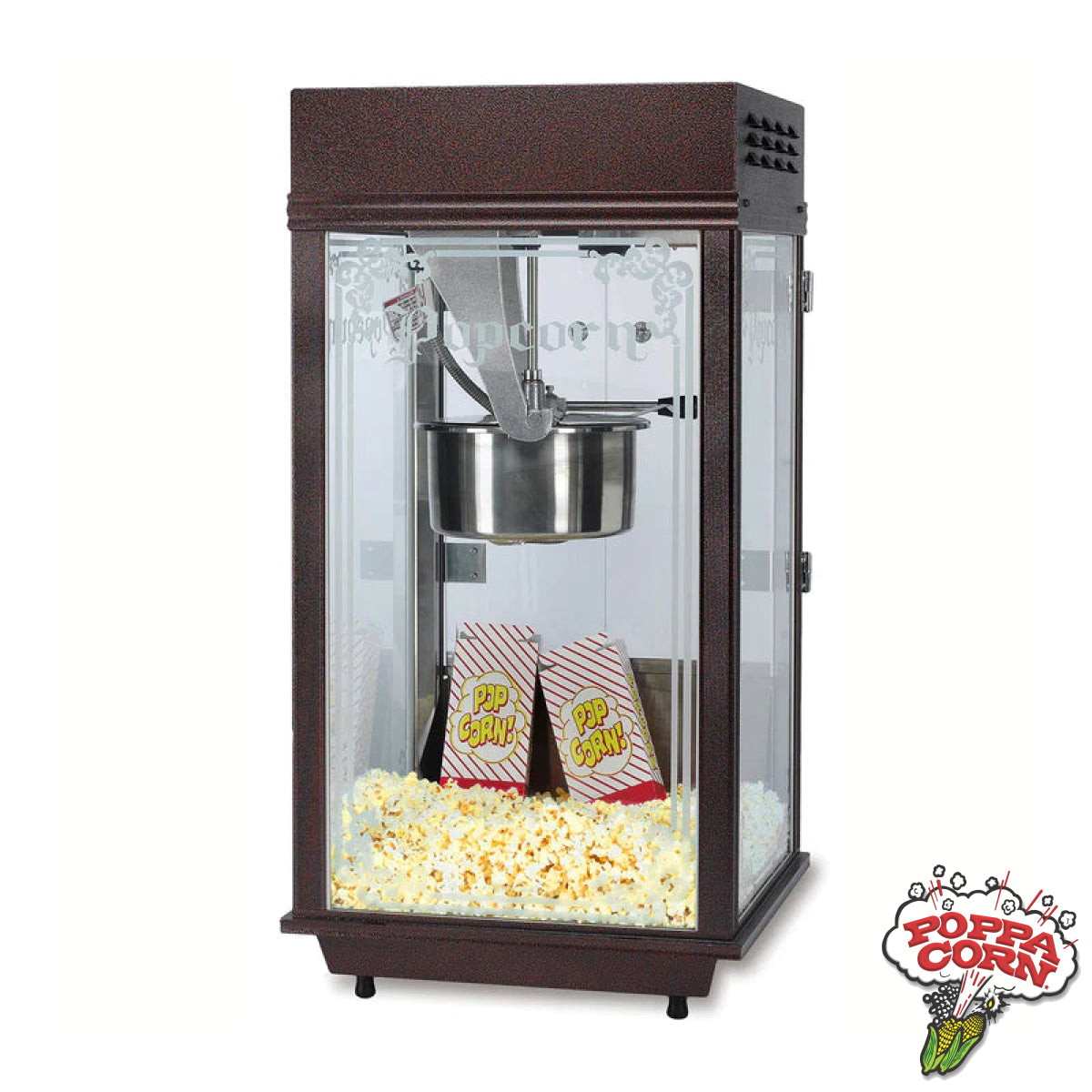 MegaPop® 12 oz. Popcorn Machine - GM2212 | Poppa Corn Corp
