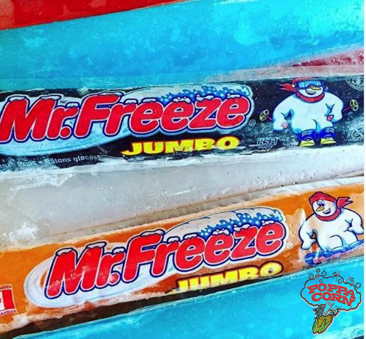 Mr. Freeze Jumbo Freeze Pops 150 mL (5 oz), 60 Freezies per Case - Pop ...