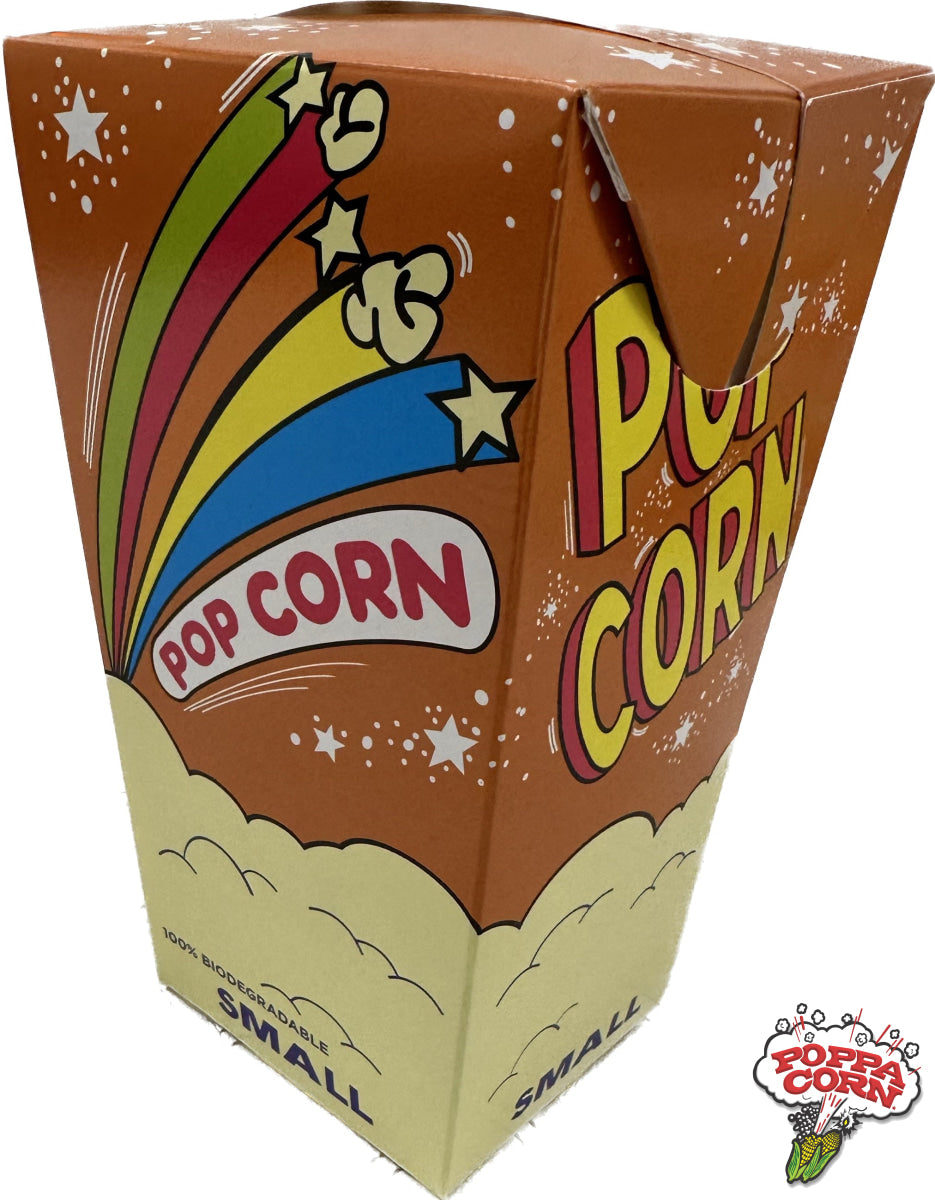 Orange Popcorn Box Small 350/case - 32OZ - 100% Biodegradable - BOX006 ...