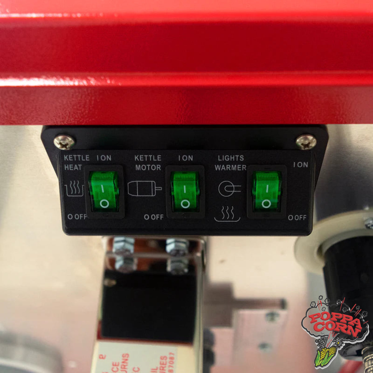 Red Fun Pop 4-oz. Popcorn Machine - GM2404 | Poppa Corn Corp