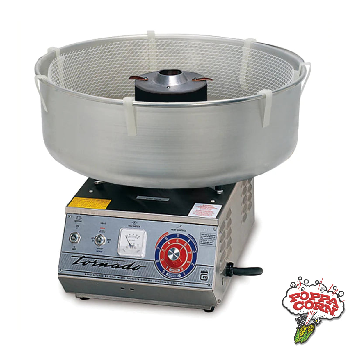 Stainless Steel Tornado® Cotton Candy Machine - GM3005SS | Poppa Corn Corp