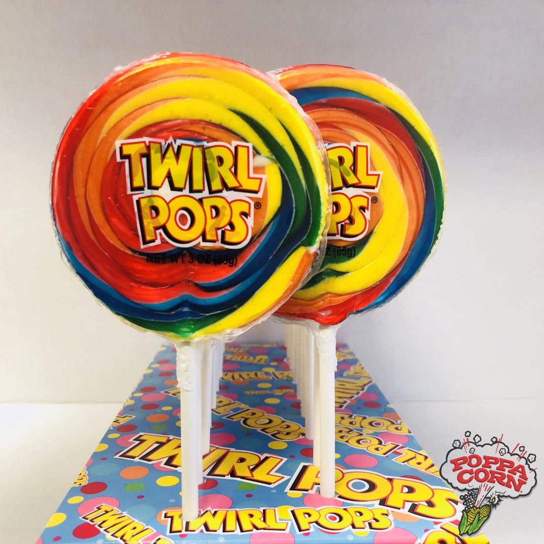 Twirl Pops - 36/Case - POP001 | Poppa Corn Corp